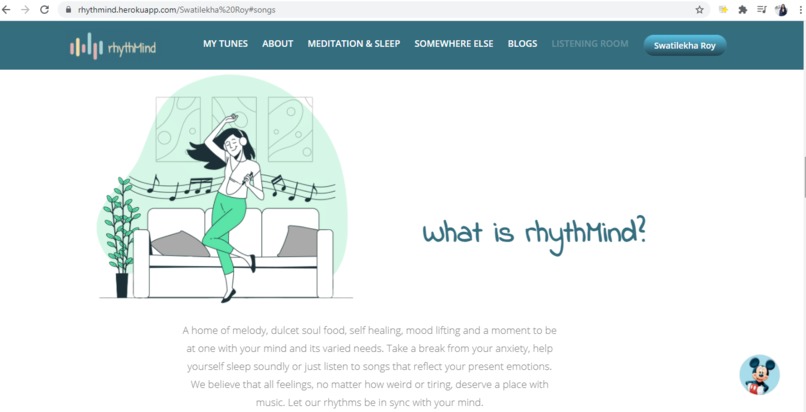 GitHub - Swatilekha-Roy/rhythMind: A web app that plays music according ...