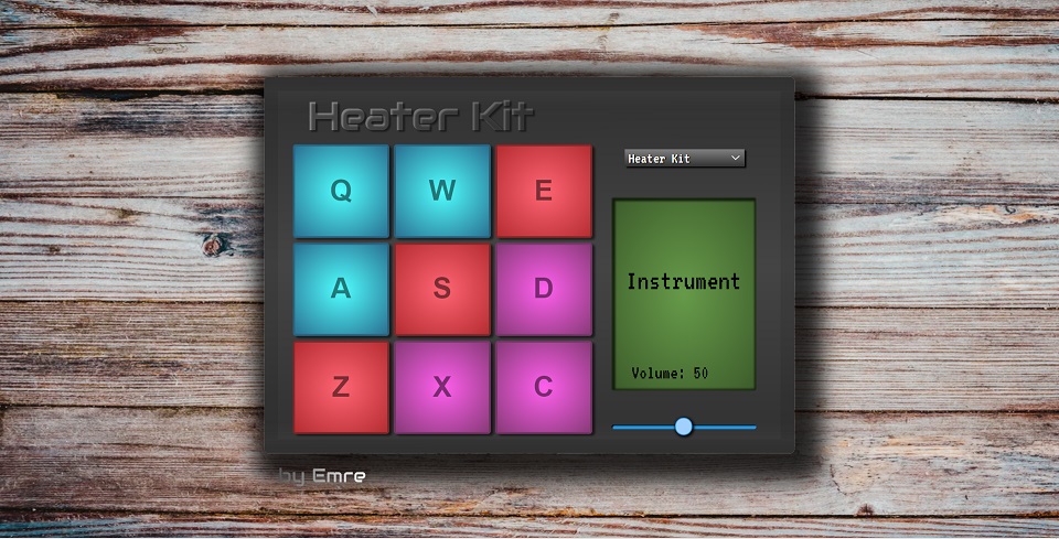 GitHub - emreSlim/Drum-Kit: Build a drumkit using React