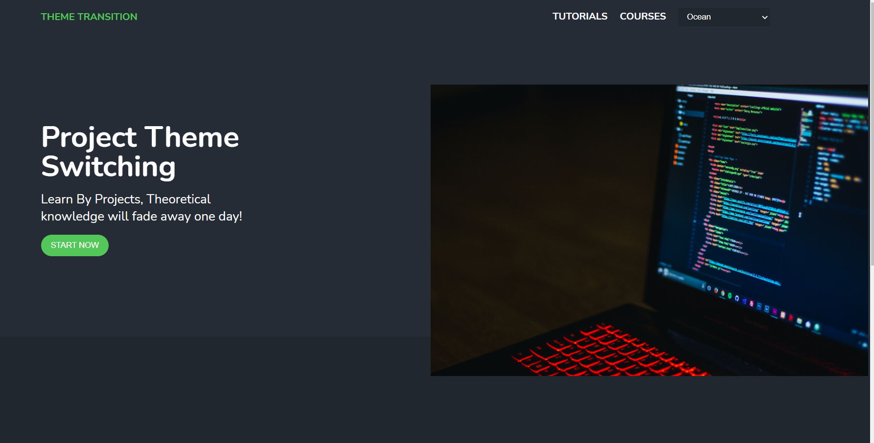 GitHub - Suparn7/switch-theme