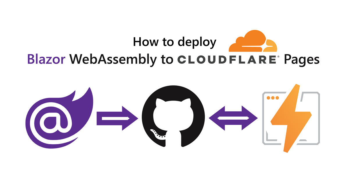 GitHub - Swimburger/BlazorWasmCloudflarePages: How to deploy Blazor WebAssembly to Cloudflare Pages