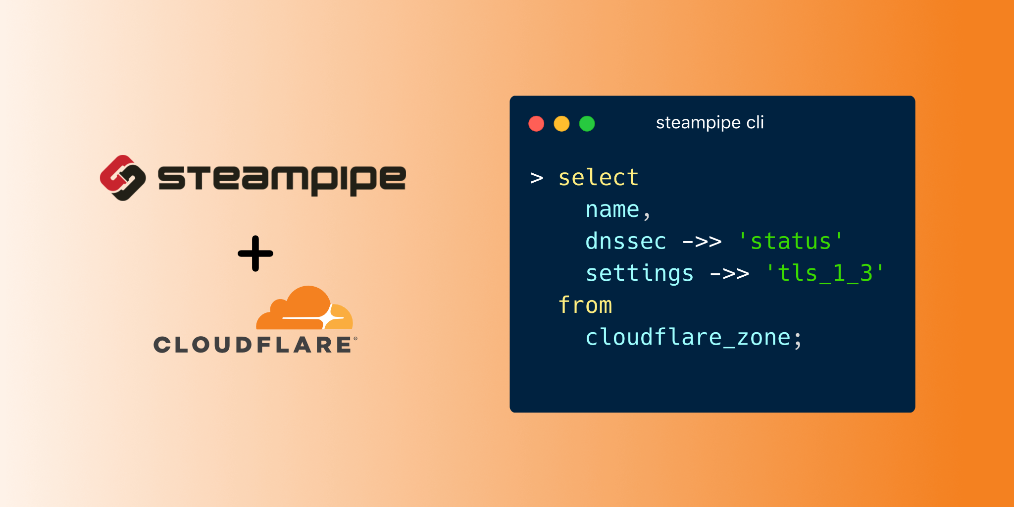 Github Turbot Steampipe Plugin Cloudflare Use Sql To Instantly Query Accounts Zones And More