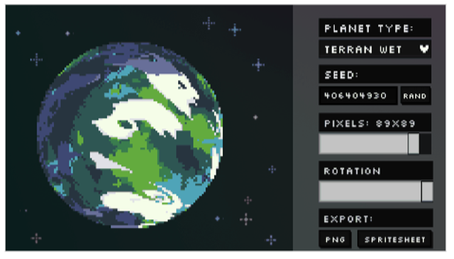 GitHub - hmcGit/UniPixelPlanetWebGLDemo: Unity PixelPlanet Generator WebGL Demo