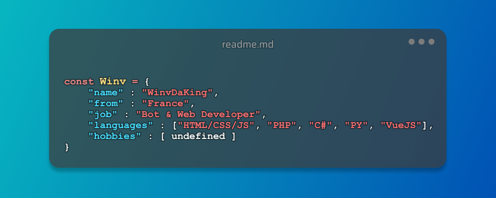 GitHub - winvdaking/winvdaking: About me
