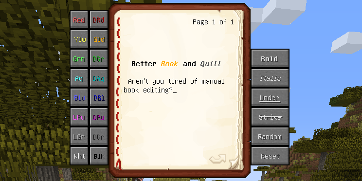 GitHub - Moondarker/better-book-and-quill: Greatly enhances your book ...