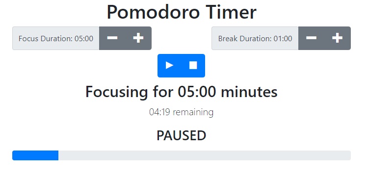 Github Llndklzrpomodoro A Pomodoro Timer Developed In React