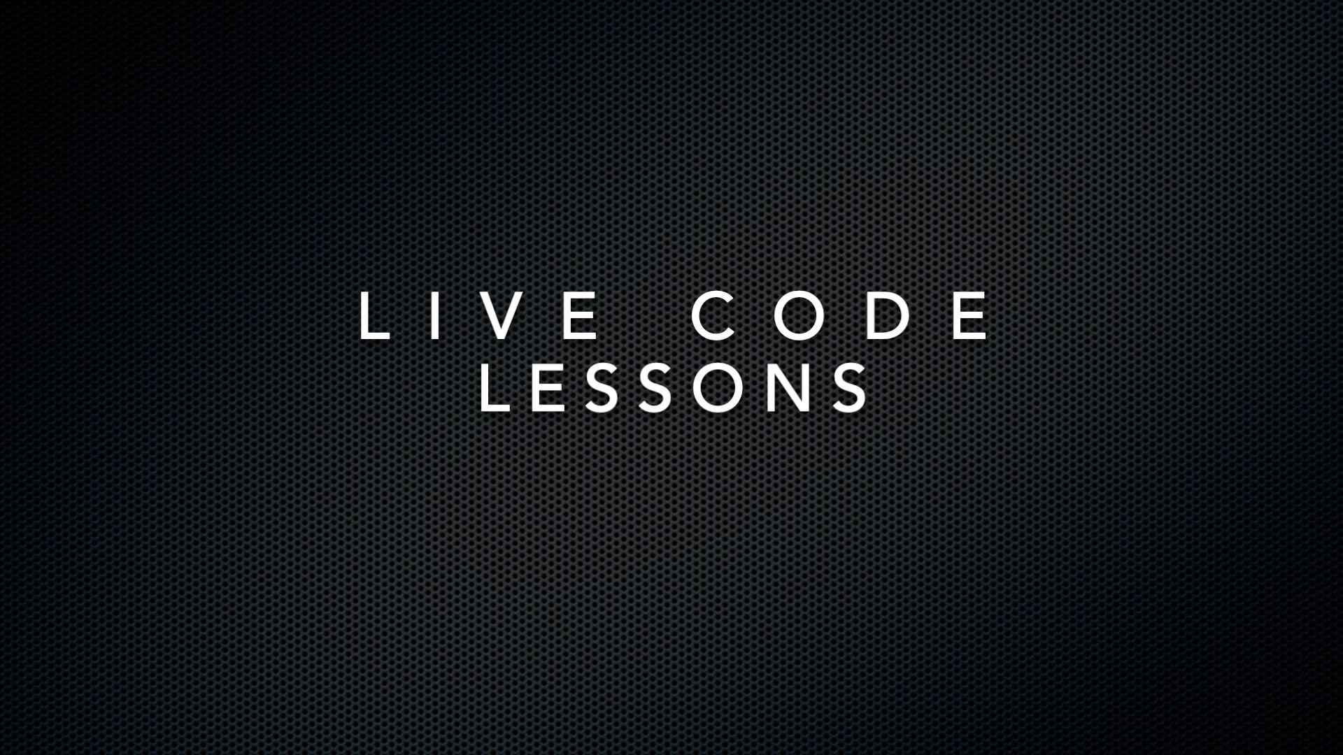 Github The Maclive Code Lessons The Repo For The Live Code Lessons