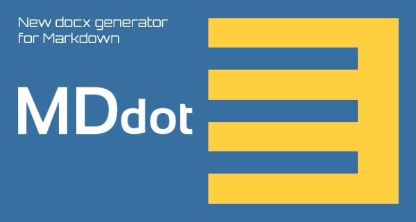 GitHub - Titanexx/MDdot: Generate a Word file from a md file and a docx ...