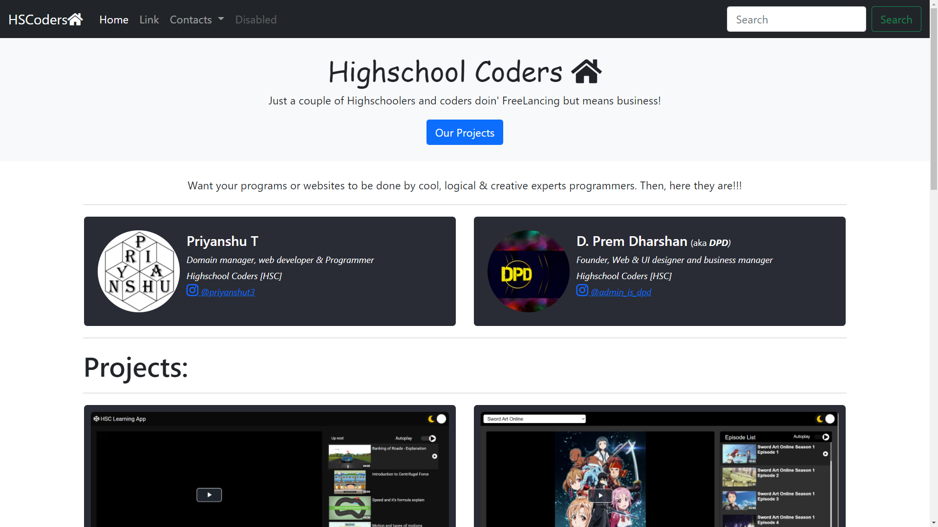 GitHub - HighSchoolCoders/Home