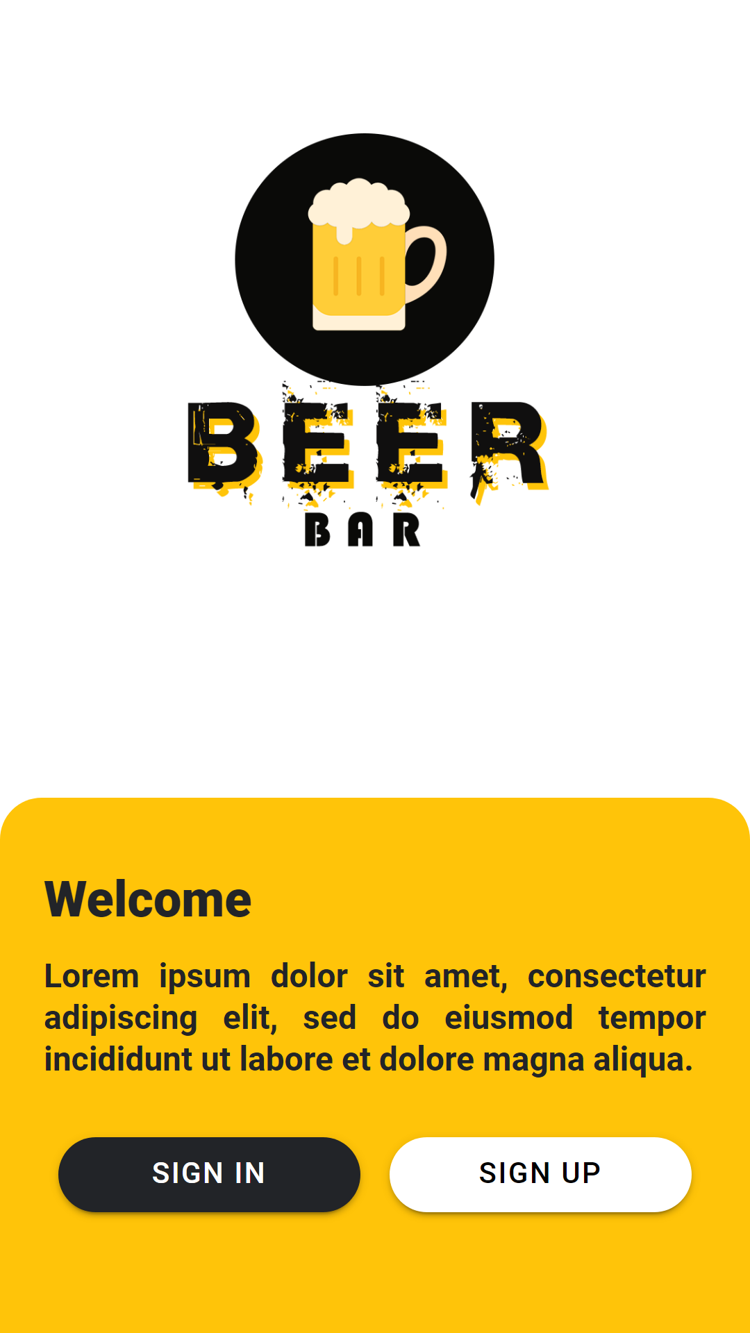 GitHub - Nykz/ionicLoginScreenEp6: Beer Bar App | Coffee Cafe App ...