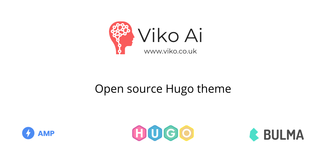 GitHub - viko-ai/hugo-amp-theme: A Bulma based Hugo theme and sample site. The basis for the www ...