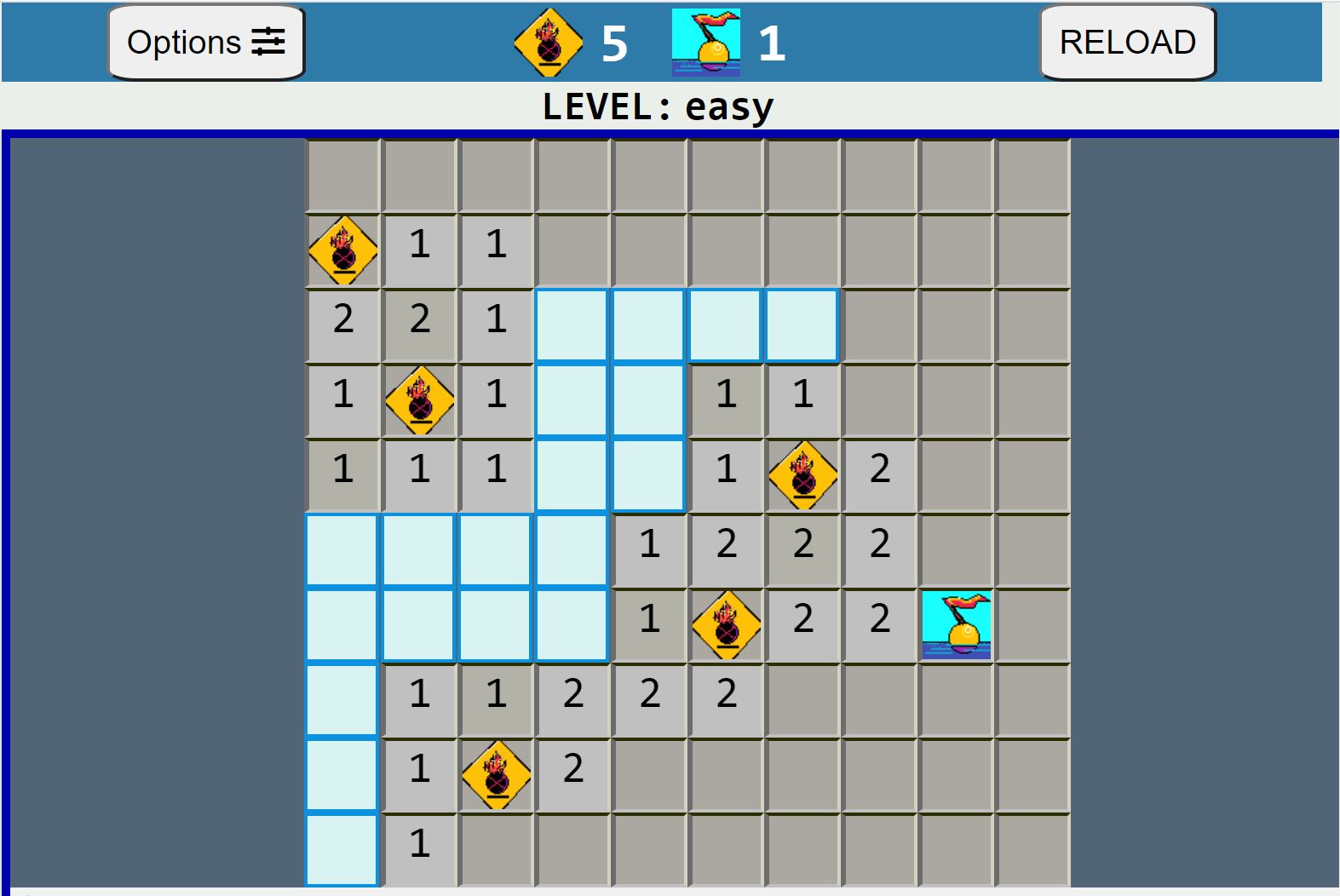GitHub - nelliesnoodles/Minesweeper: An iteration of the classic game MineSweeper