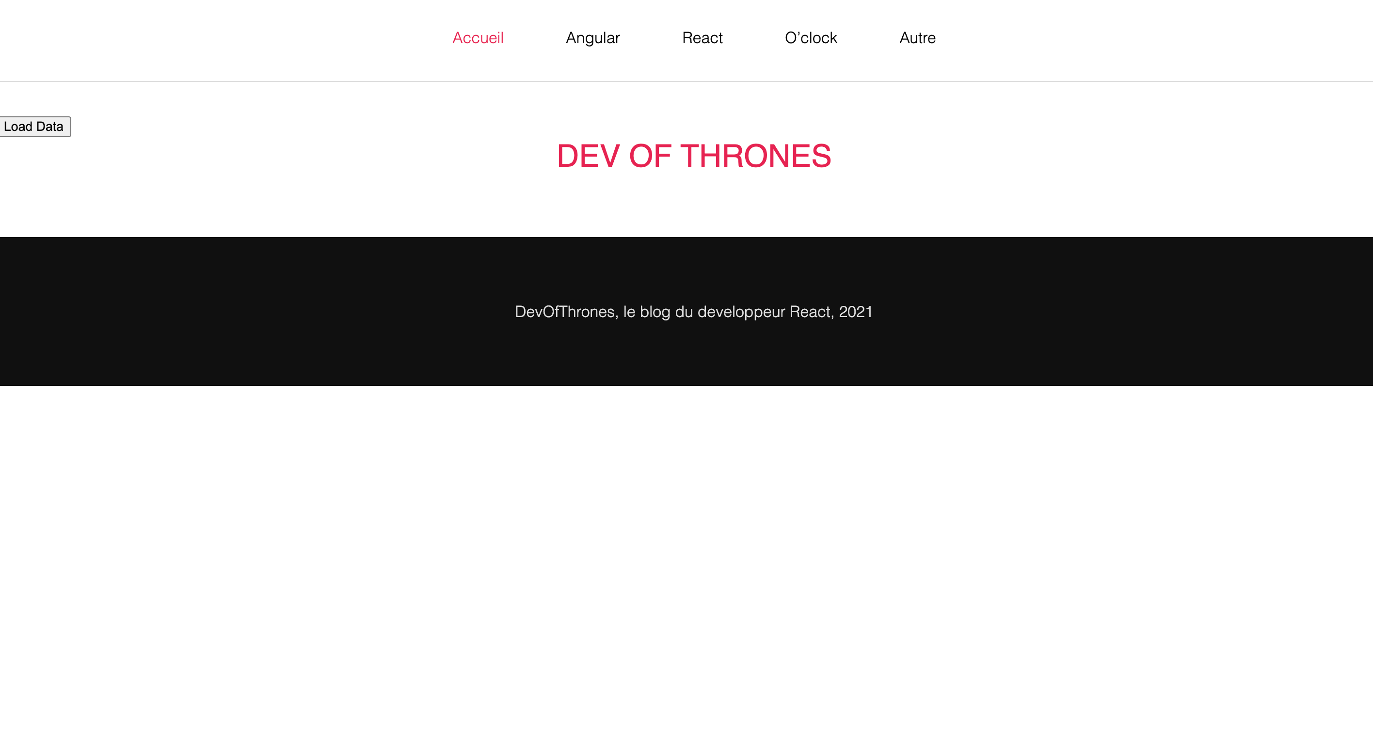GitHub - Yacine-sinapayen/React-blog-router: L'objectif était de créer ...