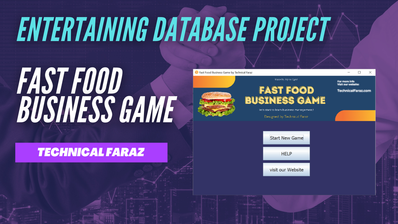 GitHub - Technical-Faraz/Fast-Food-Business-Game: This is the Java project assigned to my team ...