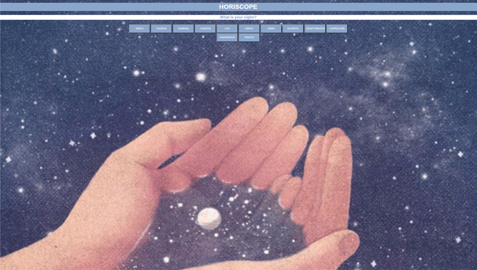 GitHub - zwiz098/Horoscope: Horoscope application