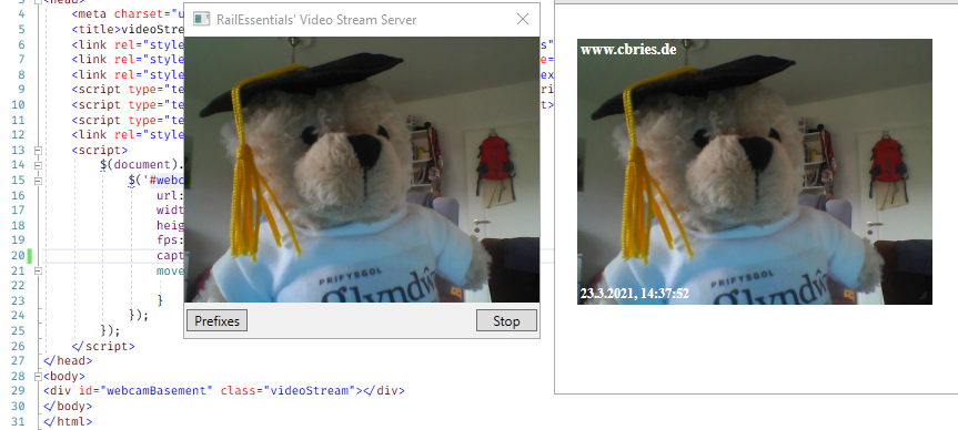 Github Cbriesvideostreamserver Videostreamserver Is A Webcamvideo Streaming Server To