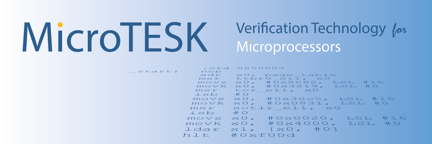 Github Isprasmicrotesk Microtesk Specification Based Framework For Developing Test Program