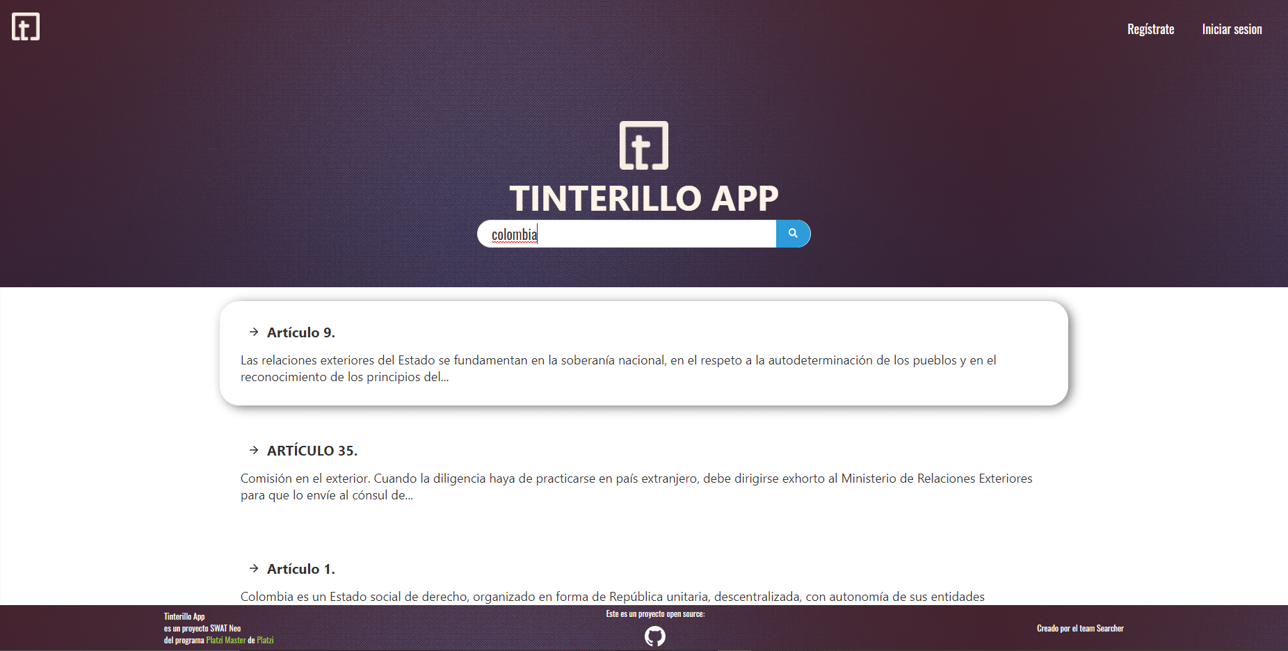 GitHub - Searcher-PlatziMaster/tinterillo-fe