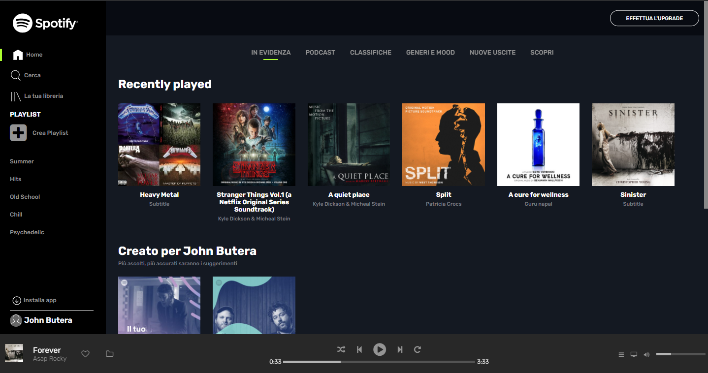 GitHub - SalvatoreB98/html-css-spotifyweb