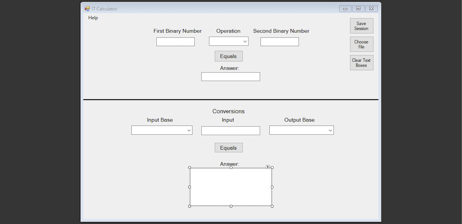 GitHub - willbushie/IT-Calculator: An IT calculator that will allow ...