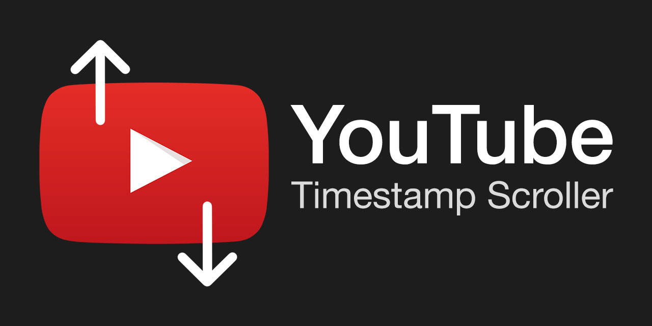GitHub - Pustur/youtube-timestamp-scroller: Browser extension to scroll ...