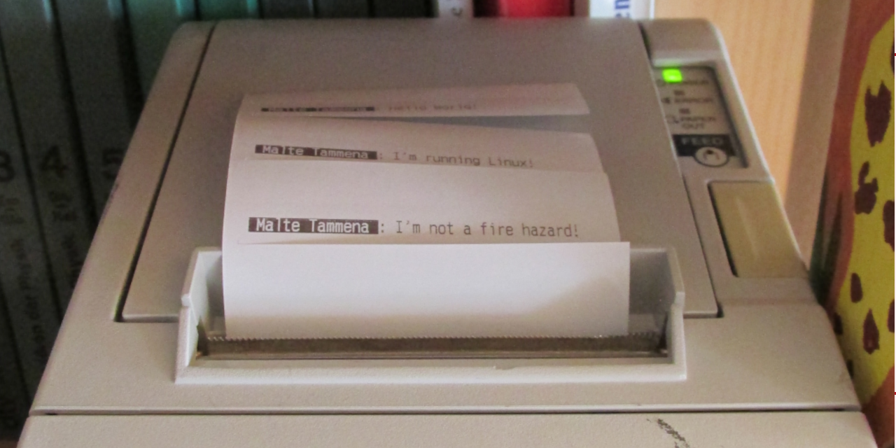 GitHub - MalteT/thermal-printer-bots: Thermal Printer Shenanigans