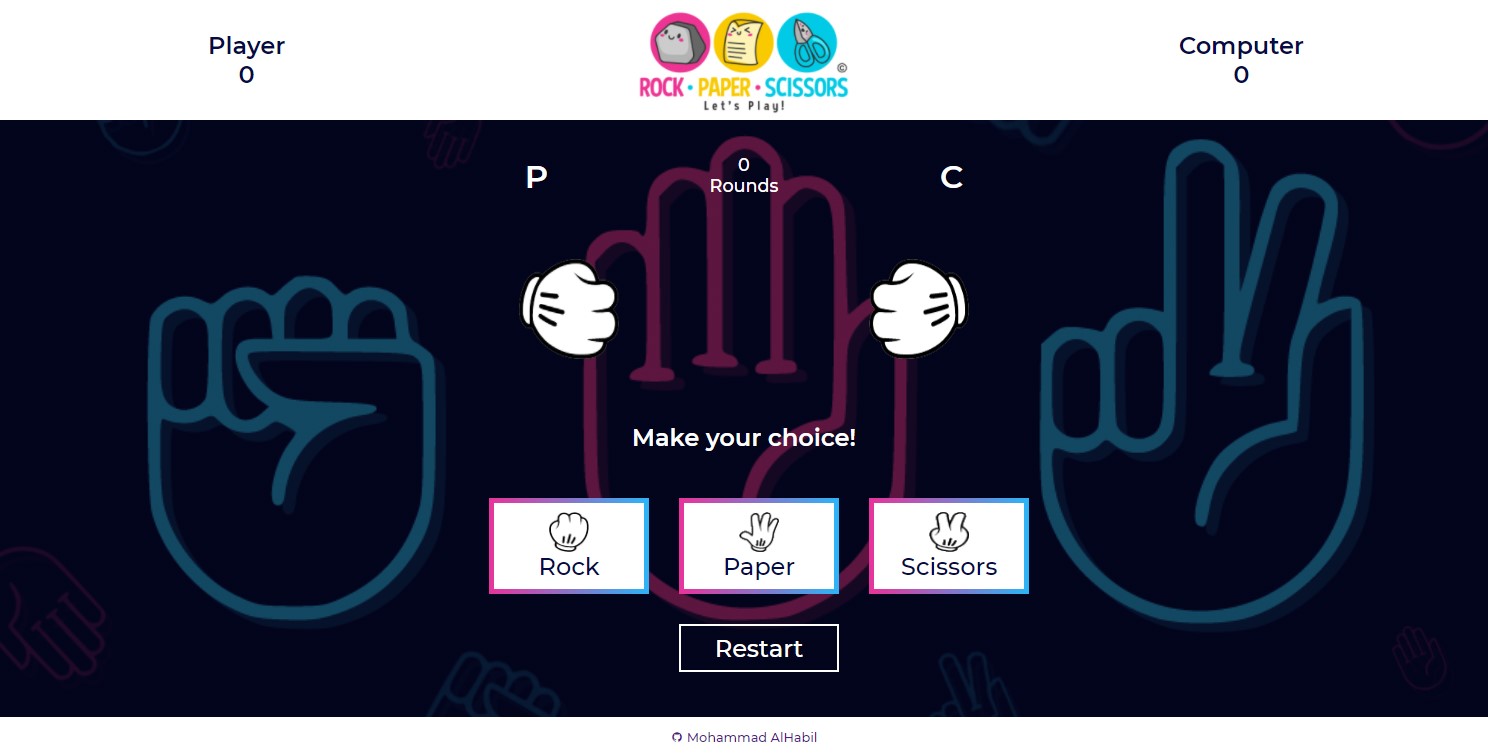 GitHub - MohammadAlHabil/Rock-Paper-Scissors-Game