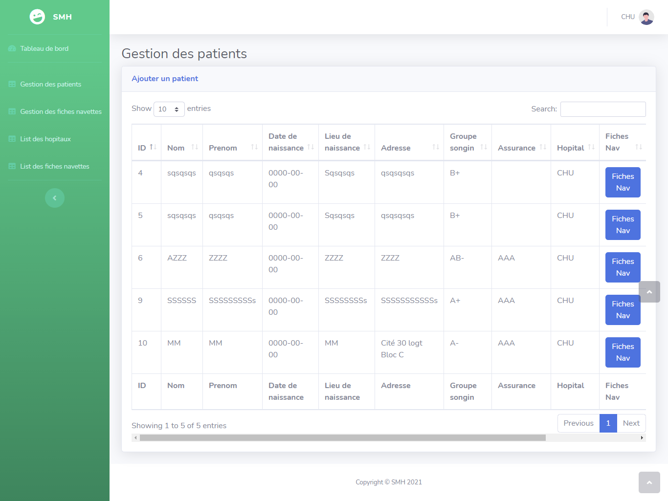 GitHub - BenaliMokdad/Hospital-Management-HM: A dashboard that allows ...