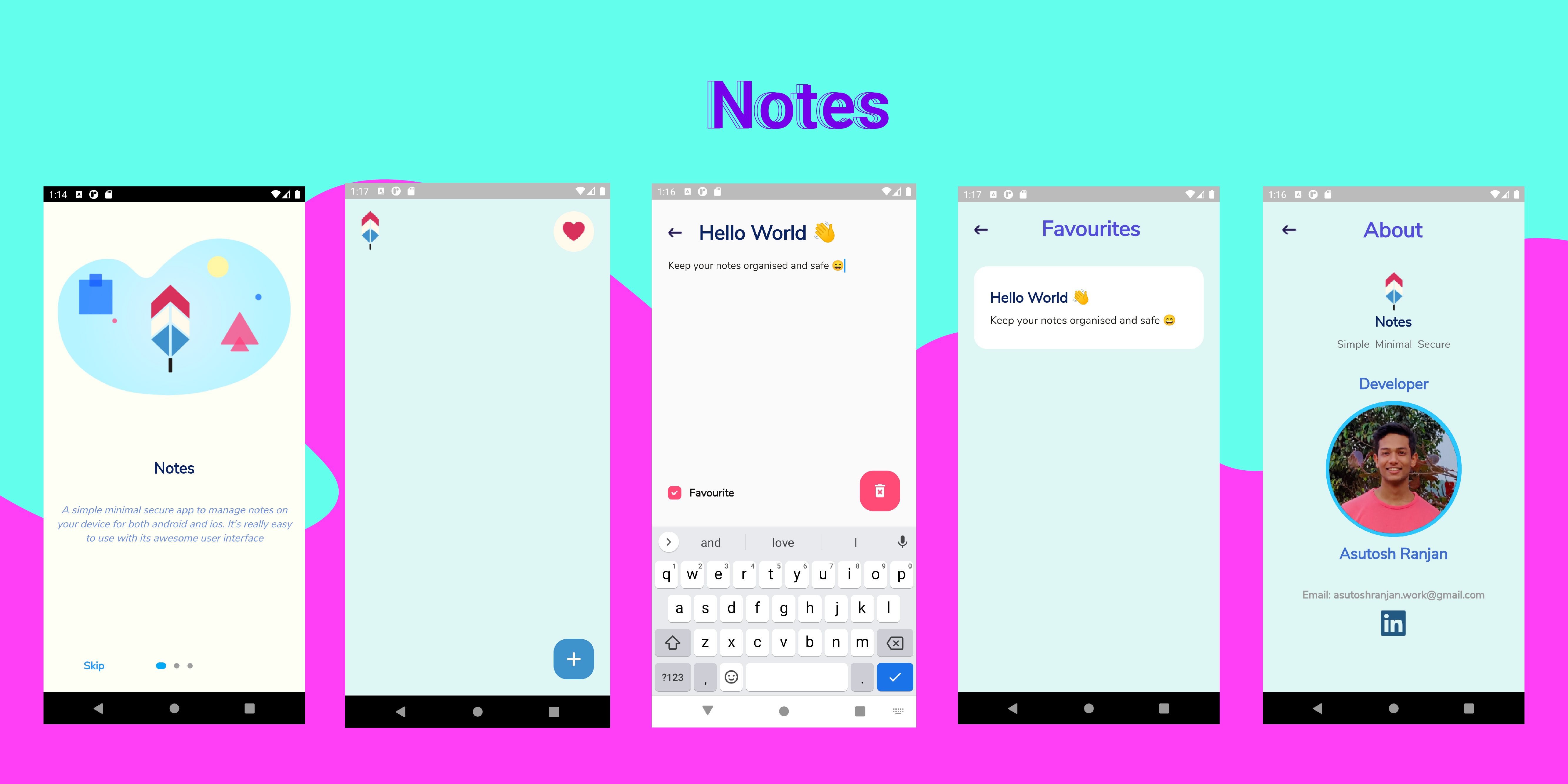 GitHub - asutoshranjan/Notes-Application-Flutter-: A fully functional ...