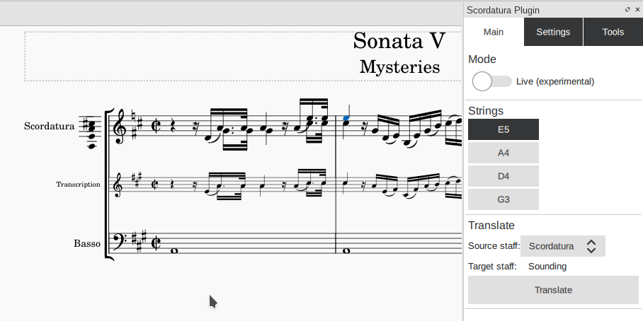 GitHub - sammik/musescore-scordatura-tools: plugin tools for musescore