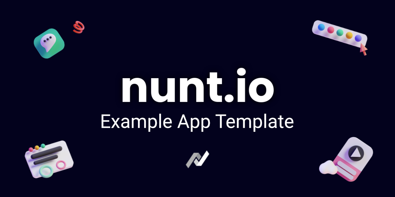 GitHub - nunt-io/example-app: An example app running nunt framework