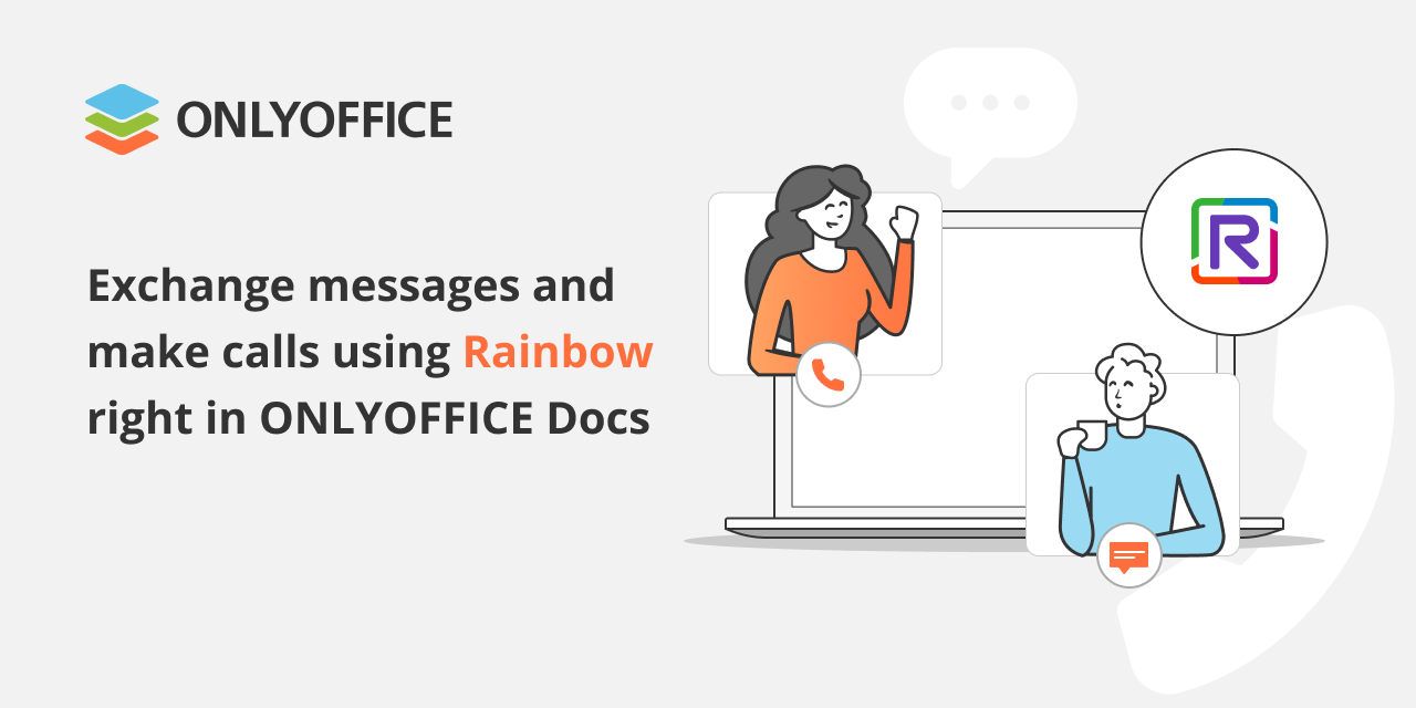 GitHub - ONLYOFFICE/plugin-rainbow: Exchange instant messages and make calls using Rainbow right ...