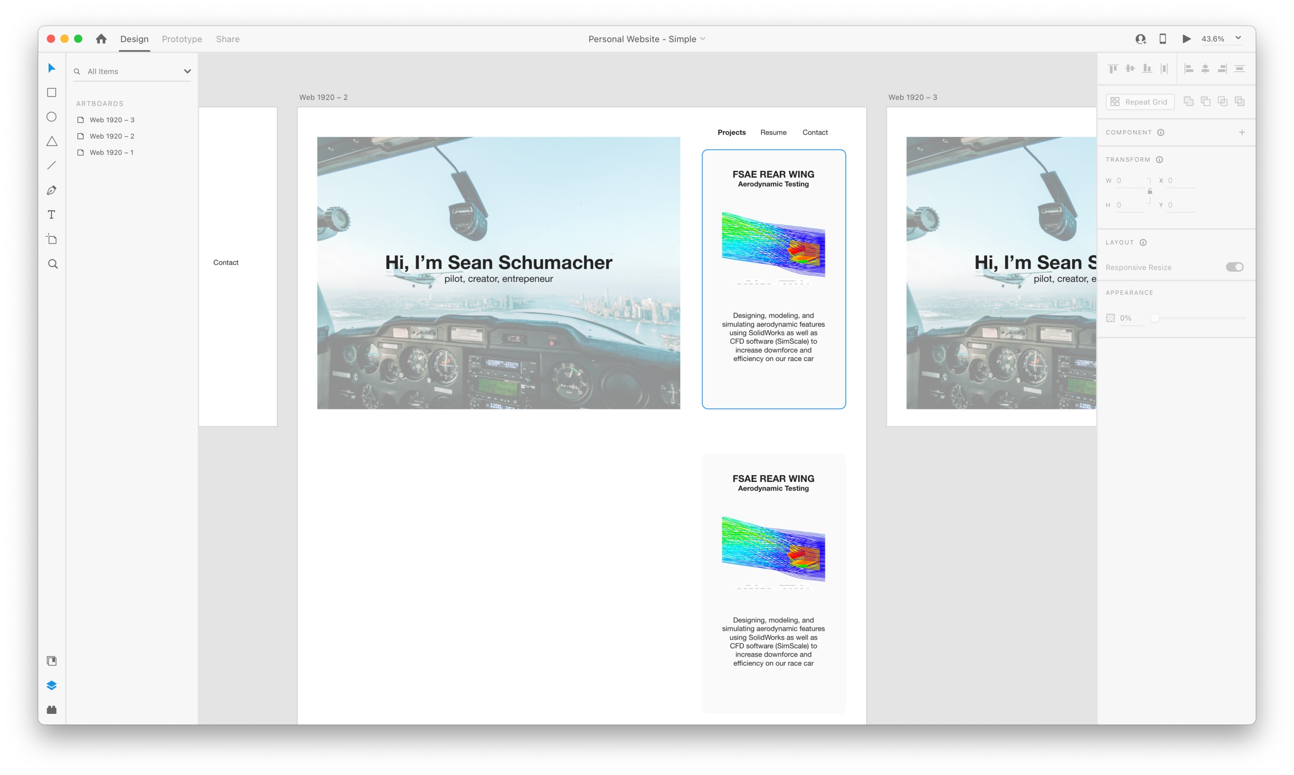 Github Sschu48 Old Personal Website