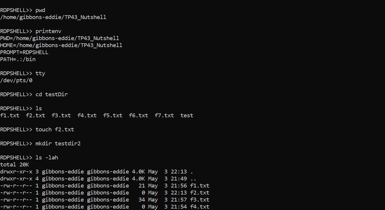 GitHub - gibbons-eddie/RDPNutshell: TERM PROJECT | COP4600 | 2021 | EDDIE | JEREMY | NUTSHELL ...