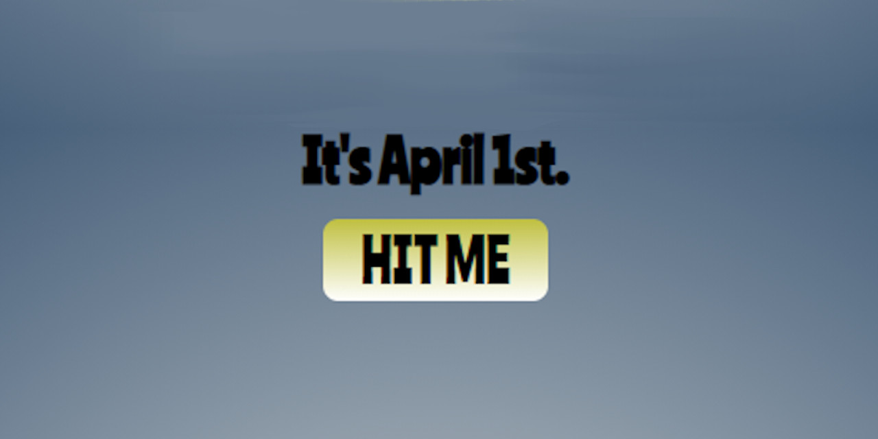 GitHub - mbeckdev/april-fools-21: A silly site because it's April 1st