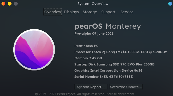 GitHub - Pear-Project/system-overview: macOS like system overview for Linux