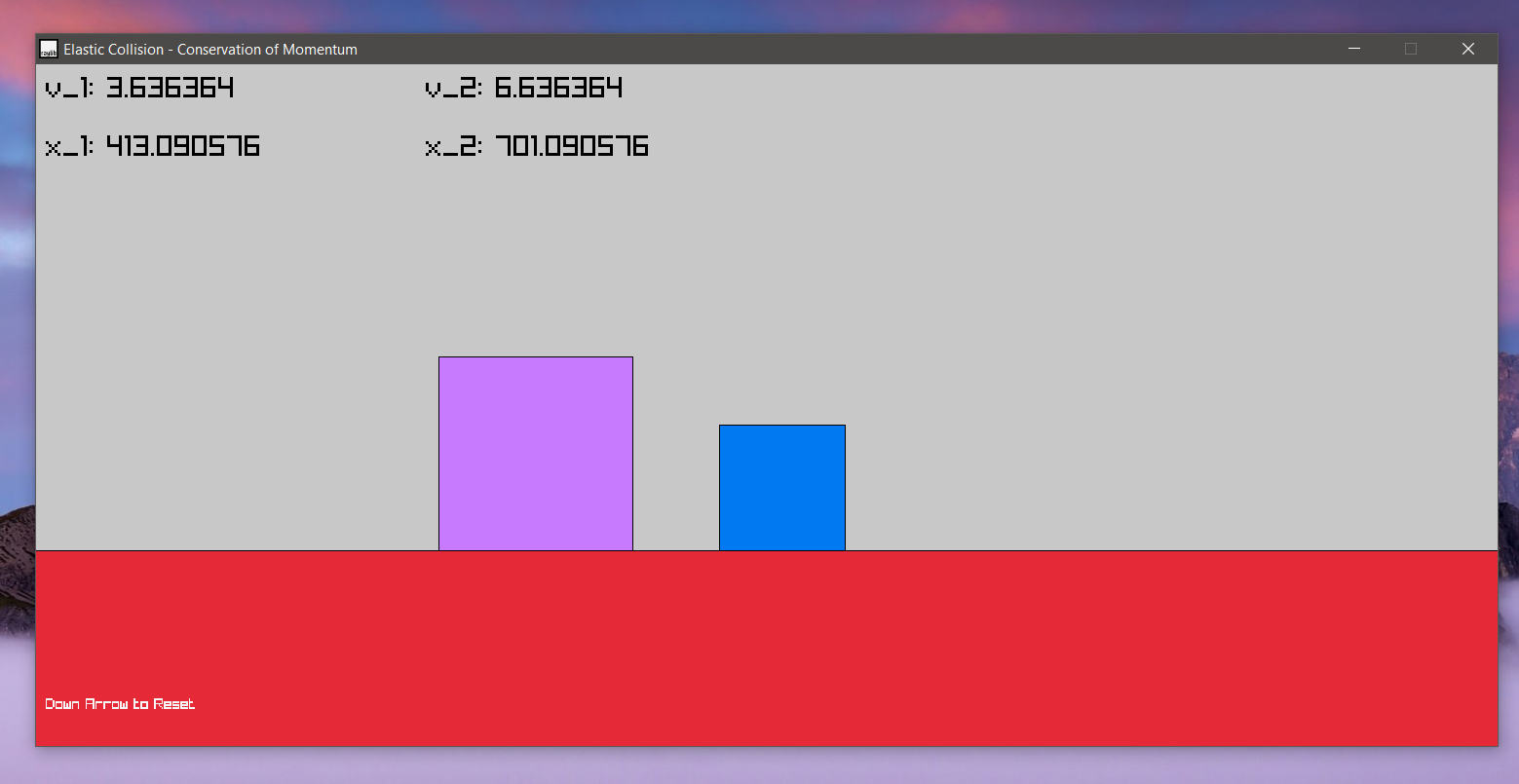 Github Johnlins Elasticcollision To Run Simulated Elastic Collision