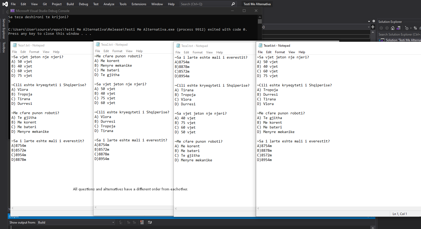 GitHub - kristbezatlliu/Exam-Randomizer-OLD-: An old java project ...