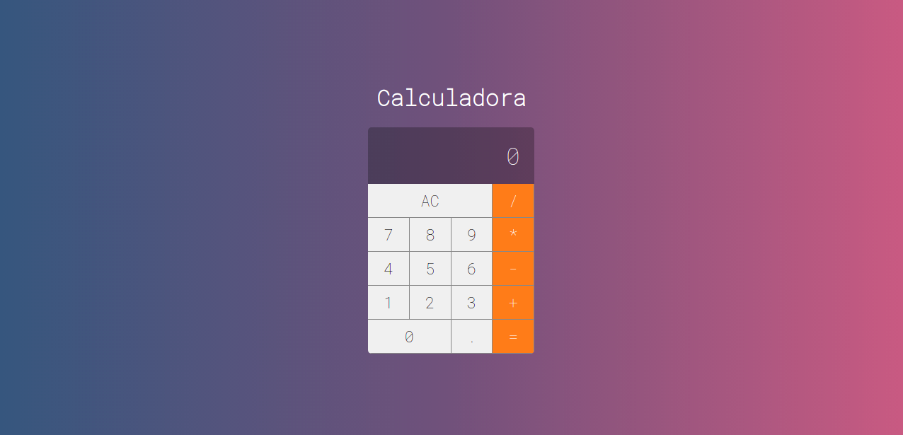 GitHub - WarleyLeandro/calculadora-react