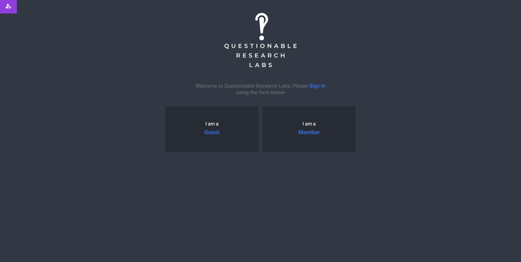 GitHub - jacobtread/QRLS: QRLS (Questionable Research Labs Signin) The new and improved software ...