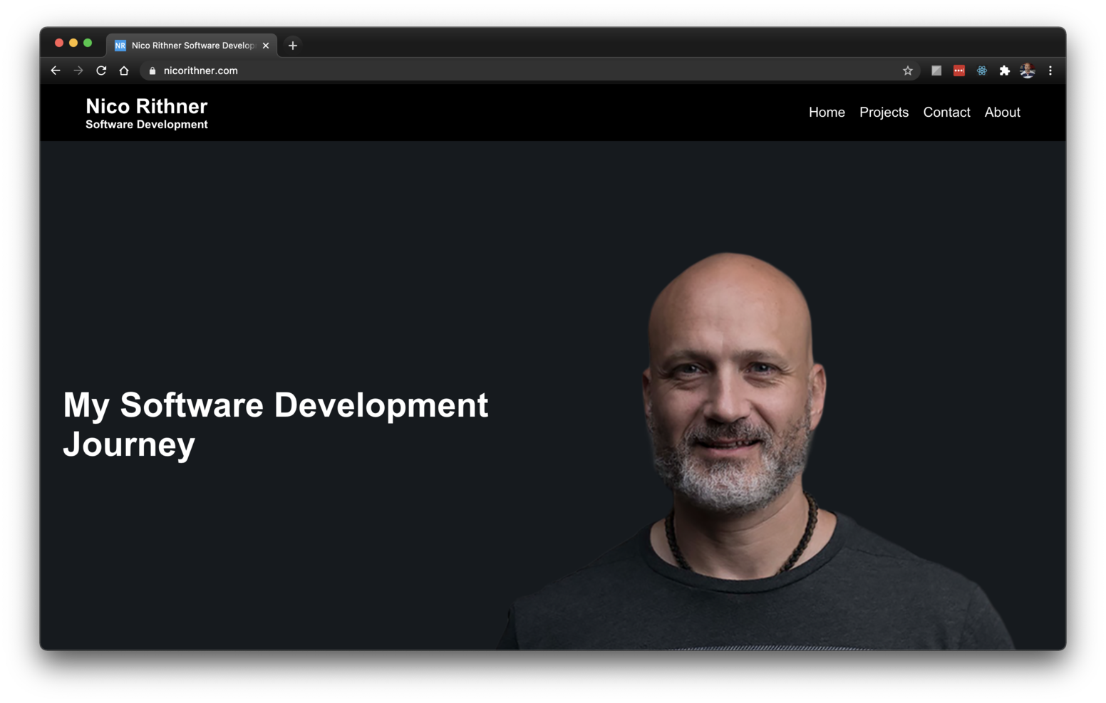 GitHub - nicorithner/nico-site: Portfolio project 2021 - React.js