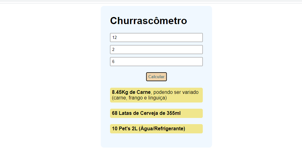 GitHub - deywersonp/churrascometro-project: Project developed at the end of the study about JS ...