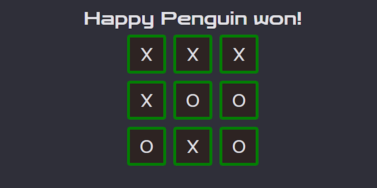 GitHub - mbeckdev/tic-tac-toe