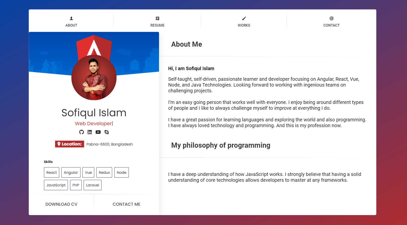 GitHub - sofiquldev/portfolio