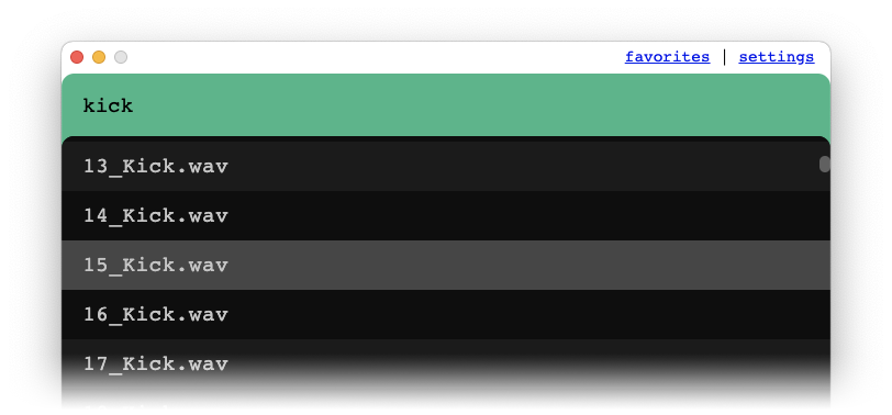 GitHub - directmusic/SampleFinder: A simple audio sample finder.