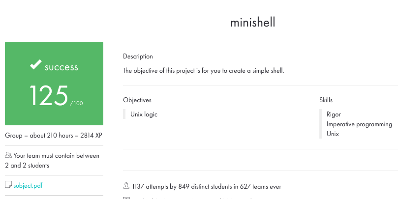 GitHub - sabrenda/Minishell: As beautiful as a shell
