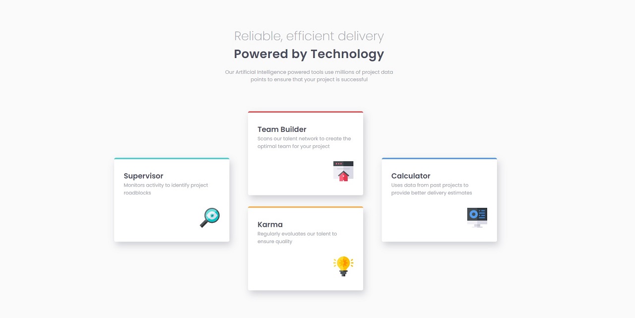 GitHub - LouFagan/Four-Card-Feature-Section