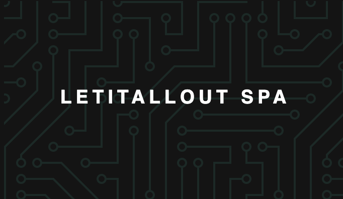 GitHub - DimoDimchev/LetItAllOut: This is a single page application built with the purpose of ...