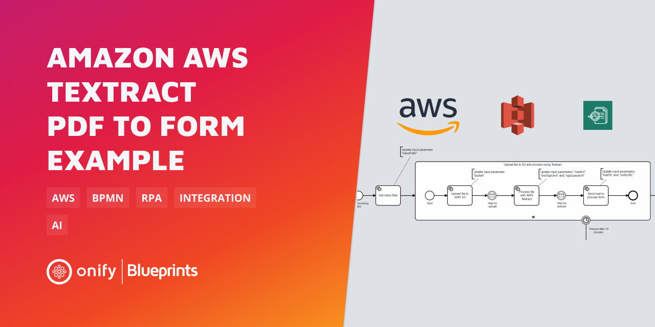 GitHub Onify blueprint aws textract pdf to form Onify Blueprint