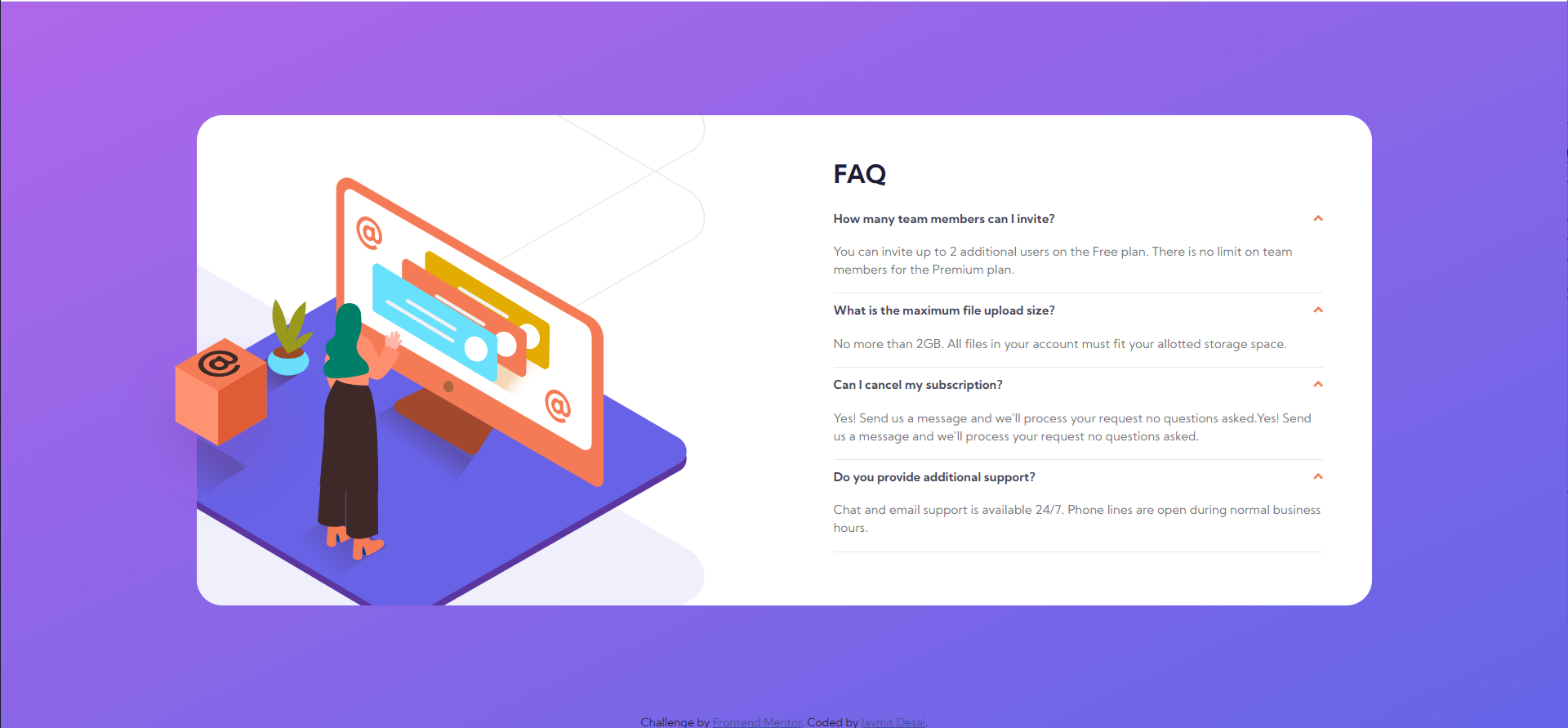 GitHub - jaymit123/faq-accordion-card-main