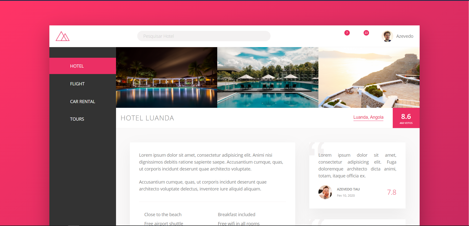 GitHub - azevedotau-ai/Trillo-Hotel-Project: Projecto Design Hotel ...